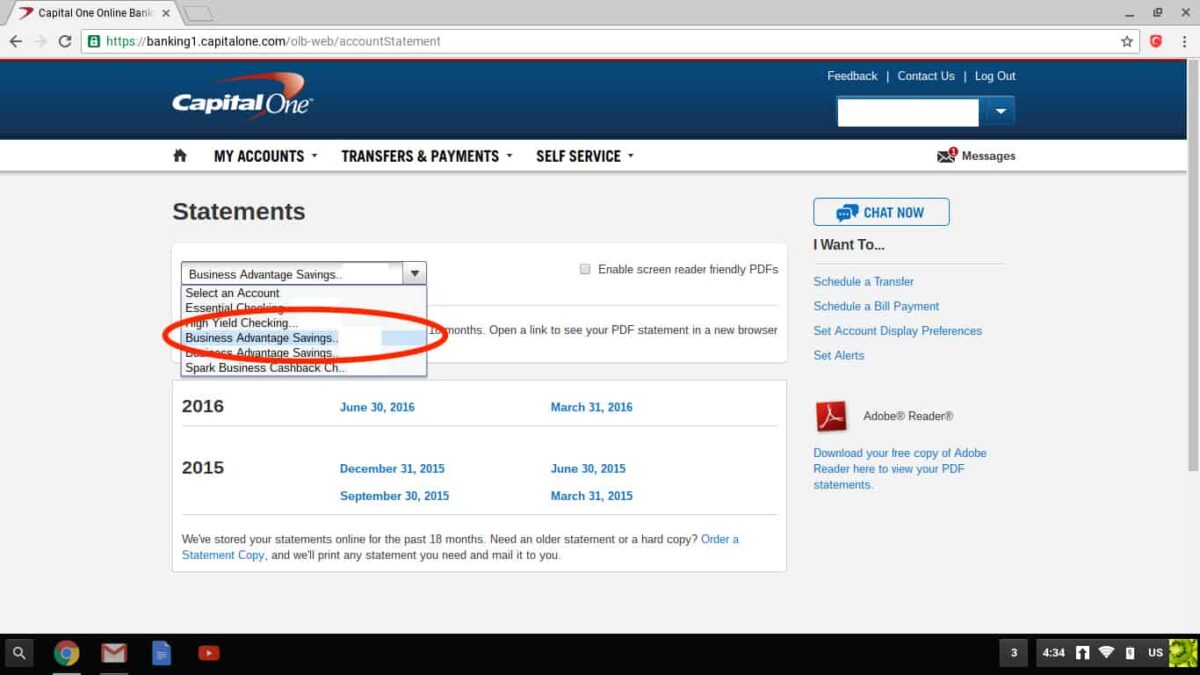 How To Download Capital One Bank Statements | Big Think Capital