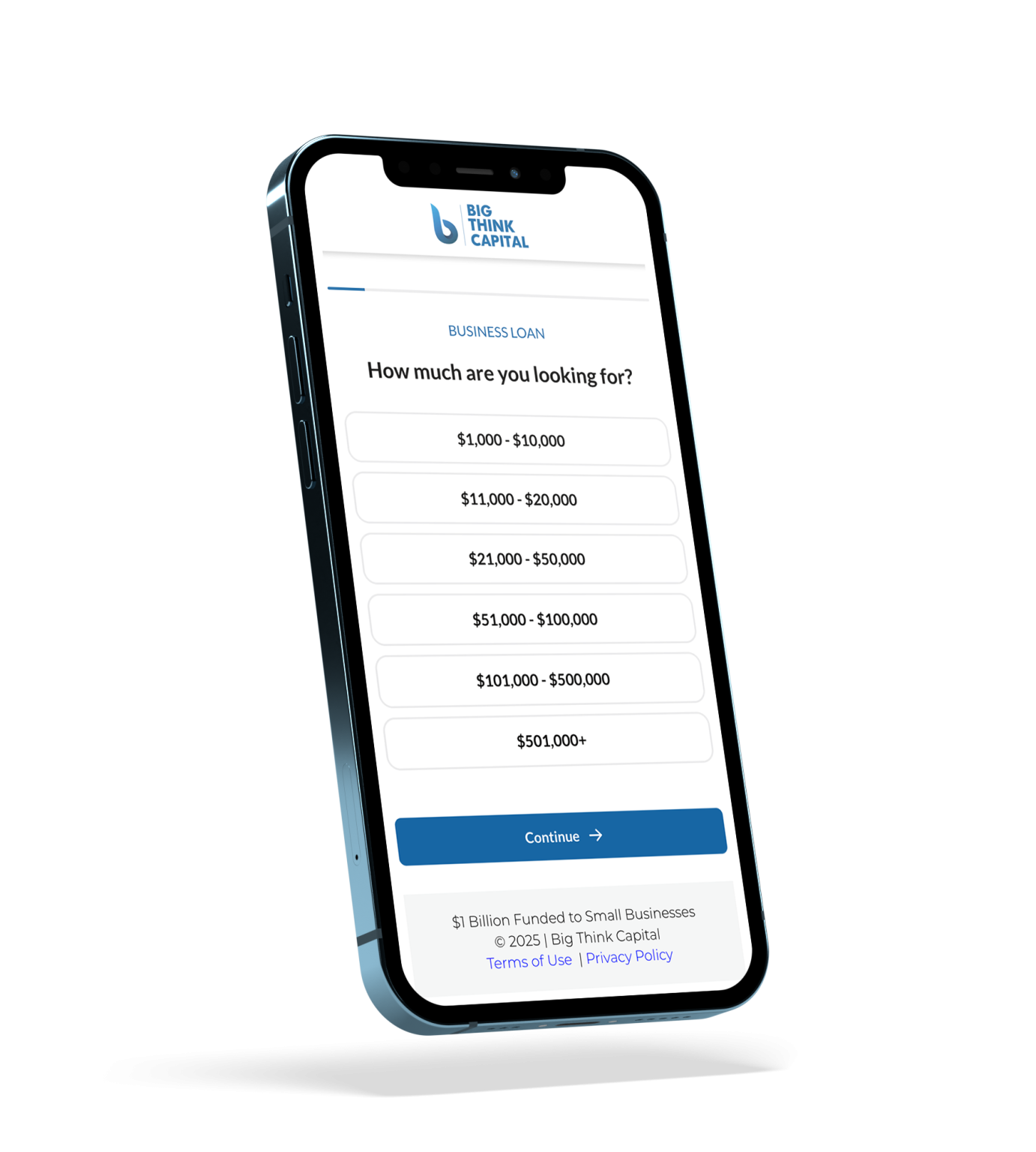 Fast Business Loans | Apply in 60 Seconds | Big Think Capital